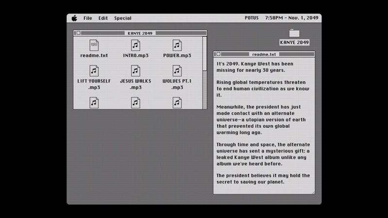 E se o Kanye West for presidente dos Estados Unidos no futuro ...
